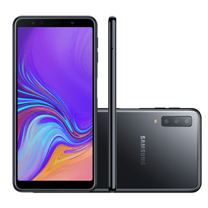 Smartphone Samsung Galaxy A750G A7 64GB Azul- Processador Octa Core 2.2 ...